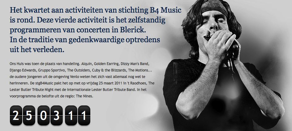 Lester Butler tributes in Netherlands, California – No Fightin'